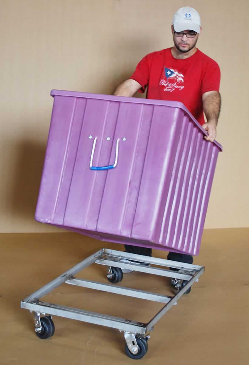 COF-3433-H6, Hopper Front Bulk Cart, 28 Bushel, 60" x 33" x 40" - Myton ...